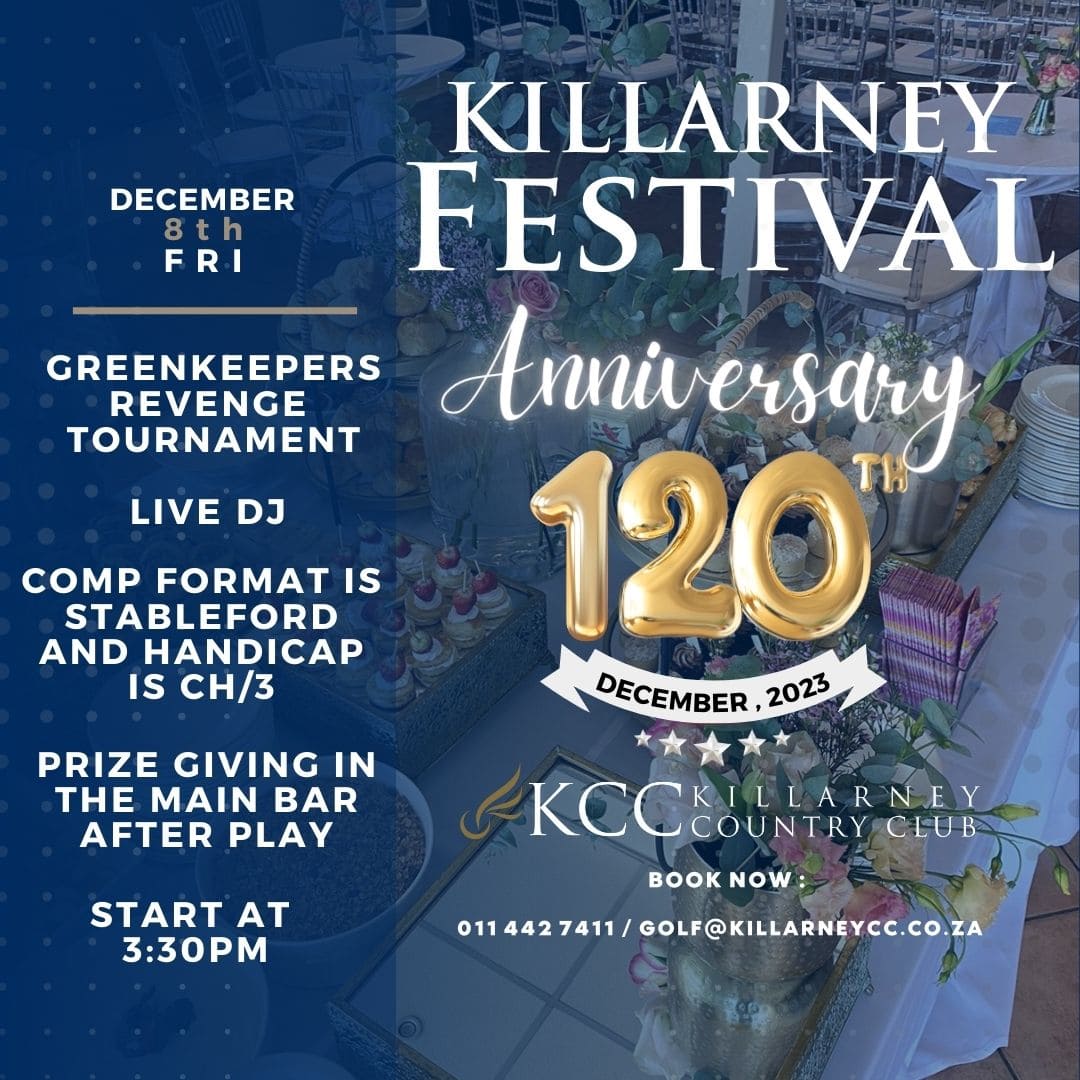 Killarney Country Club Festival - 08 December 2023 | KCC – Killarney ...